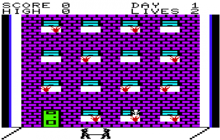 Fire, a new arcade game for the Commodore VIC-20 | Double Sided Games
